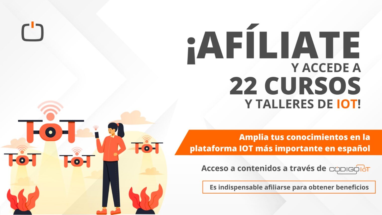 Cursos de Internet de las Cosas de Código IoT | Asociación IoT